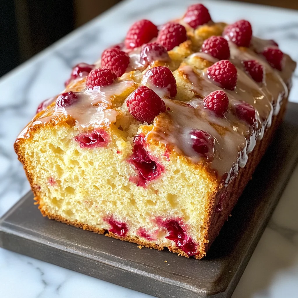 Gluten-Free Raspberry Lemon Loaf